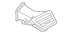 Genuine BMW 64-22-9-258-363 | Air Vent Grille | FREE Shipping on Most ...