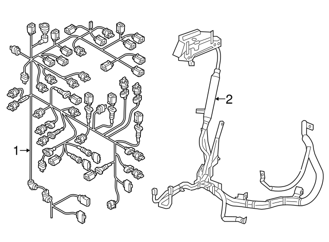2013-2018 Audi Positive Cable 4H0-971-224-AL | Audi USA Parts
