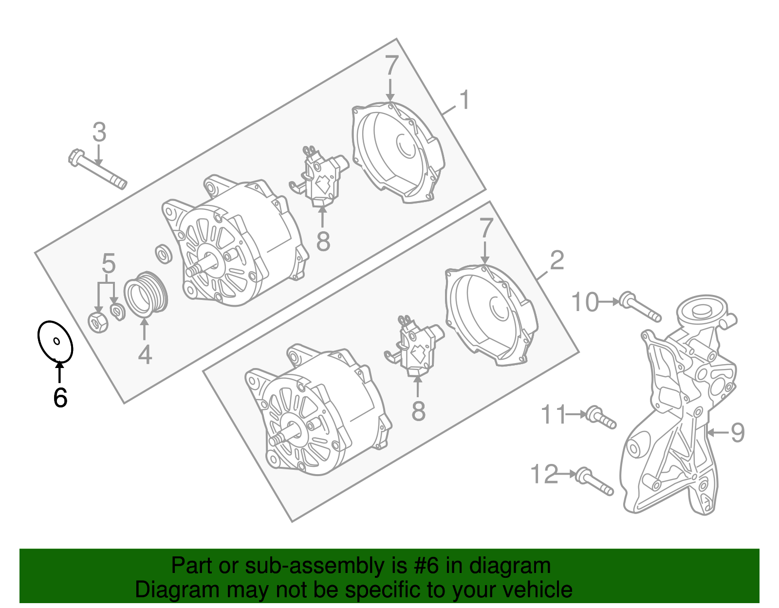 2009-2017 Volkswagen Pulley Cap 037-145-291-A | Wolfsburg Parts Direct