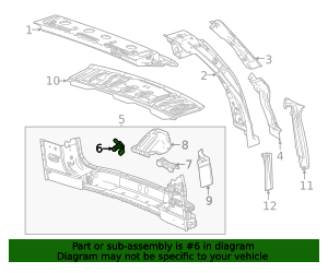 84337945 - Outer Bracket 2021-2024 GM | Gateway Buick GMC Parts
