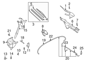 85348-12250 - Hose Joint 1999-2003 Lexus RX300 | Longo Lexus Parts
