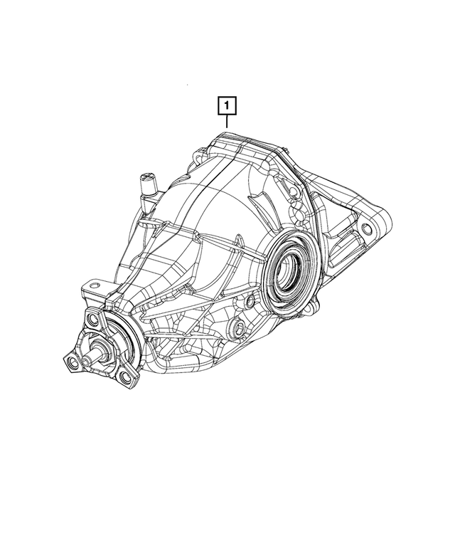 2011-2014 Mopar Rear Axle Differential 68041031AA | My Mopar Parts