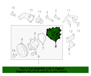 2010-2012 Hyundai Genesis Coupe Housing 25125-2C400 | OEM Parts Online