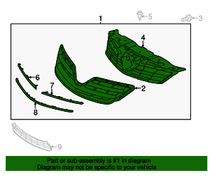 53100-02640-B0 - Grille Assembly - 2013 Toyota Corolla | OEM Genuine ...