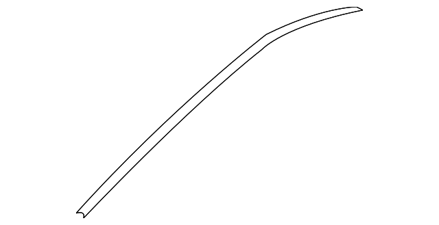 68297609AB - Windshield Molding Left - 2009-2020 Mopar | Mopar Parts Canada