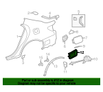 62940-AA030 - Quarter Outlet Vent - 2002-2017 Lexus | MyLexusParts