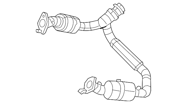 2013-2018 Ram Catalytic Converter 68149940AC | Mopar Parts Canada