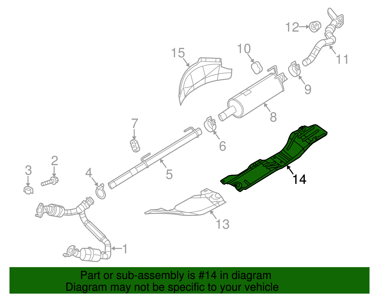2003-2024 Mopar Shield 55277174AE | Mopar Parts Canada