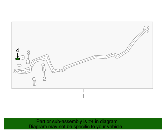 GM Part Number 13579649 | 2011-2022 GM Air Conditioning Line O-Ring ...
