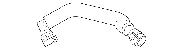 HC3Z-6A664-A - PCV Hose 2017-2022 Ford | Ford OEM Parts Direct