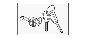 2015-2023 Subaru Lock Cylinder 57492AL01A | Subaru Parts Store