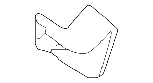 93882-9BA0A - Deflector 2012-2021 Nissan Frontier | Nissan Parts ...