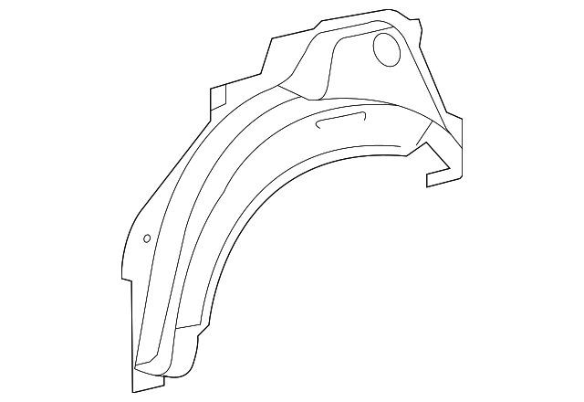 2011-2016 Scion tC Panel Quarter Wheel 61632-21050 | Toyota Parts Center