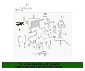 2007-2017 Lexus AC Tube 88710-50820 | OEM Parts Online