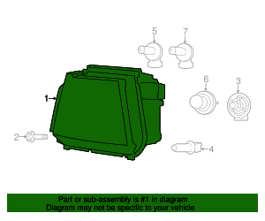 2013-2020 Dodge Journey Headlamp 68200084AC | TascaParts.com