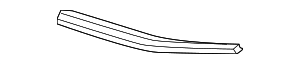 71127-TA0-A11 - Molding, L Front Grille Center 2011-2012 Honda Accord ...