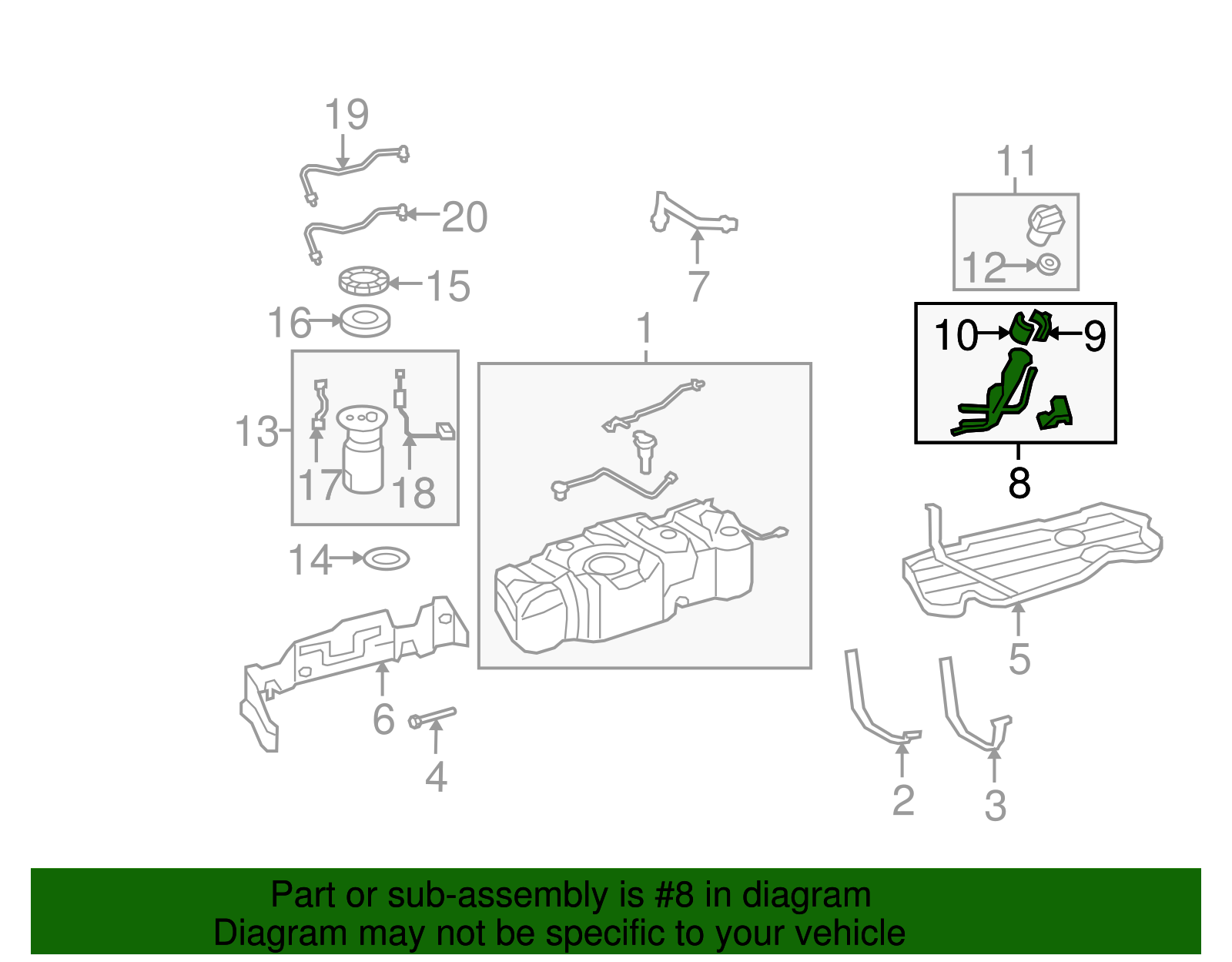 2007-2014 Toyota Tundra Fuel Filler Neck 77201-0C081 | Toyota Parts Center