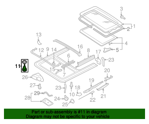1998-2010 Volkswagen Frame Assembly Bolt 8D5-877-721 | OEM Parts Online