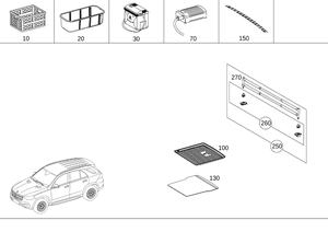 2020 Mercedes-Benz Edge Guard 167-693-14-00 | Mercedes-Benz Parts