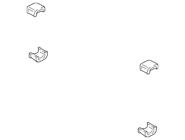 2017-2022 Porsche Panamera Suspension Stabilizer Bar Bushing 971-411 ...