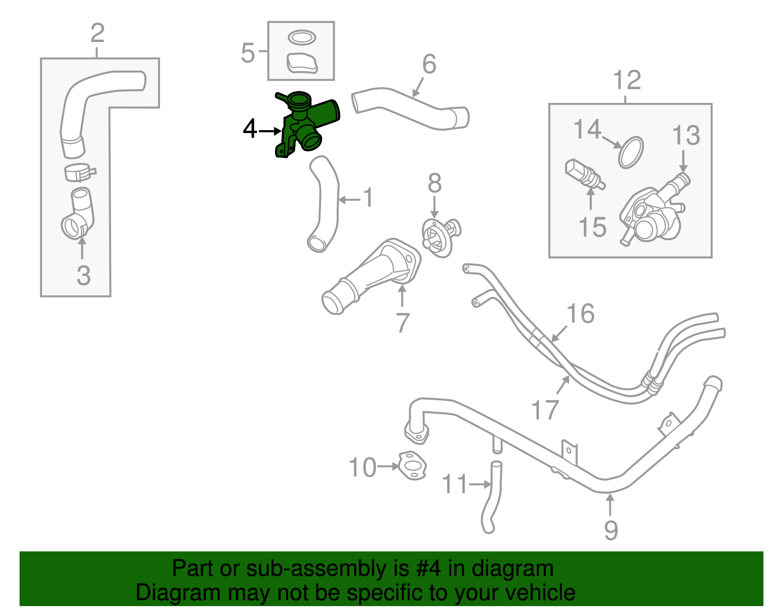 25329-1P100 - Filler Neck 2012-2018 Kia | Kia.Parts Store