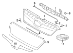 2012-2017 Subaru Grille Bracket 91165FJ000 | Subaru Parts Store