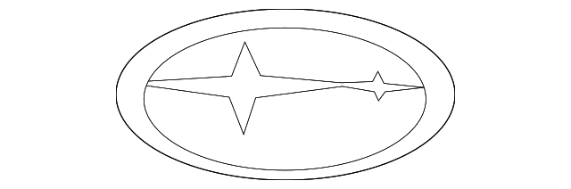 2015-2017 Subaru Emblem 93013FJ040 | Subaru Parts Store
