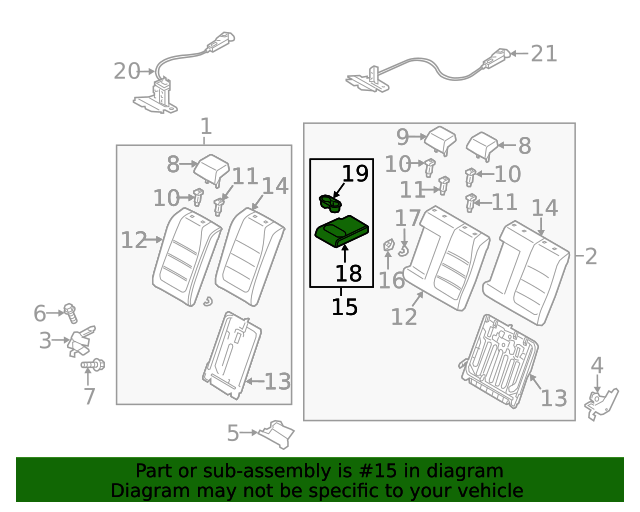 2020-2021 Mazda Armrest Assembly BDWP-88-3B0-02 | Florida Mazda Parts