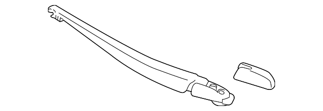 85241-47051 - Back Glass Wiper Arm (Rear) - 2016-2022 Toyota | nashuatoyota
