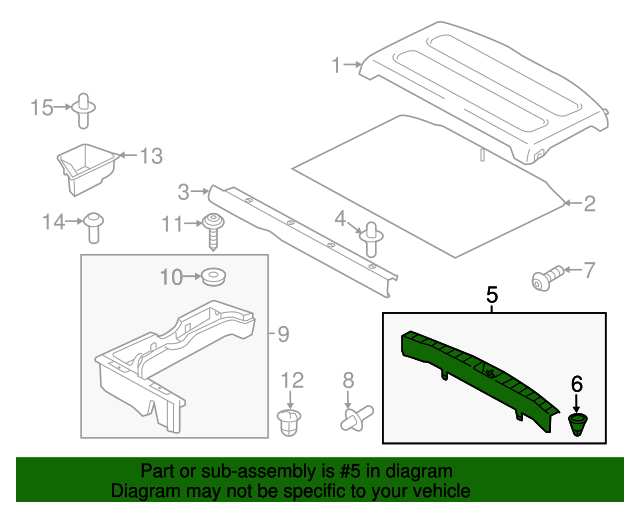 2011 Mitsubishi Outlander Sport Sill Plate 7240A126 | Auto Parts