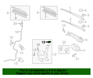 2007-2012 Toyota Yaris Reservoir Cap 85316-52190 | Toyota Parts Center