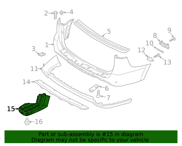 2019-2021 Kia Sedona Under Cover 86695 A9700 | OEM Parts Online