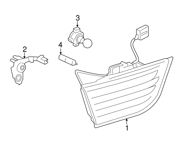 63117359243 - 2014-2017 BMW Tail Lamp Bulb (63-11-7-359-243) | BMW of ...
