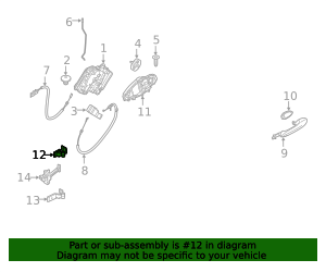 41-00-7-495-992 - Door Hinge 2018-2023 BMW | AutoNationParts.com