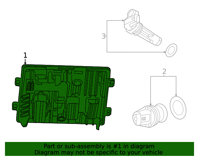 12723810 GM Engine Control Module (ECM) | GM Parts Store