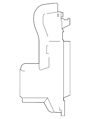 16595-0T110 - Side Baffle - 2020-2022 Toyota Corolla | OEM Genuine ...
