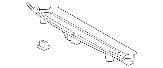 2020-2022 Toyota Corolla Lower Baffle 16592-0T070 | Toyota Parts Center