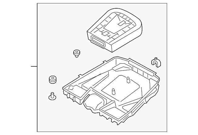 2019-2024 Porsche Cayenne Lower Housing PAB-133-835-B | Sunset Porsche ...