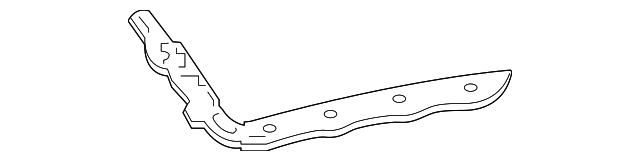 2018-2020 Honda ODYSSEY 5-DOOR Spacer, R Rear Bumper Side 71593-THR-A01 ...