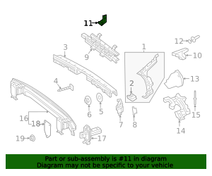 253-885-18-06 - Side Bracket 2020-2022 Mercedes-Benz GLC 300 | Mercedes ...