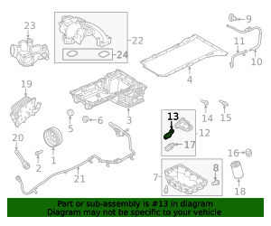 LC3Z-6840-A - Adapter Gasket 2020 Ford | Ford OEM Parts Direct