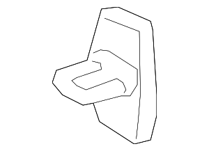 69410-02020 - Door Lock Striker Plate - 1998-2022 Toyota | Sparks Parts