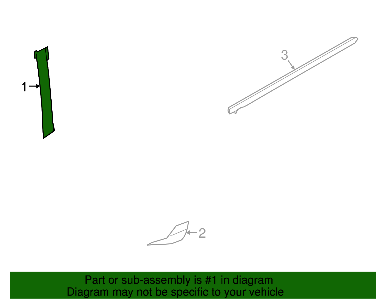 67825-T7A-003 - Black Out Tape 2016-2022 Honda HR-V | Honda Parts Online