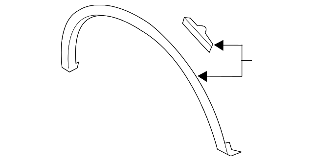 2015-2020 Ford F-150 OEM NEW 2015-2019 Ford F-150 Right Wheel Opening ...