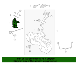 205-470-20-94 - Fuel Pump 2016-2020 Mercedes-Benz | Mercedes-Benz USA Parts