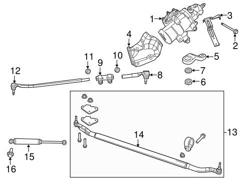 Steering Gear & Linkage for 2017 Ram 2500 | Steve White Parts