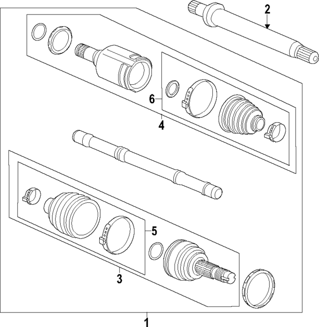 F Shaft 42758449 | GMPartsDirect.com