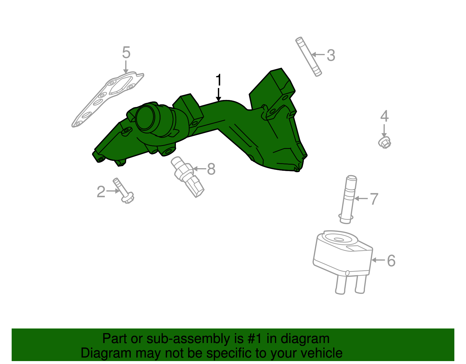 2008-2016 Ford | Engine Oil Filter Adapter | 7C2Z-6881-C | Walls' Ford ...