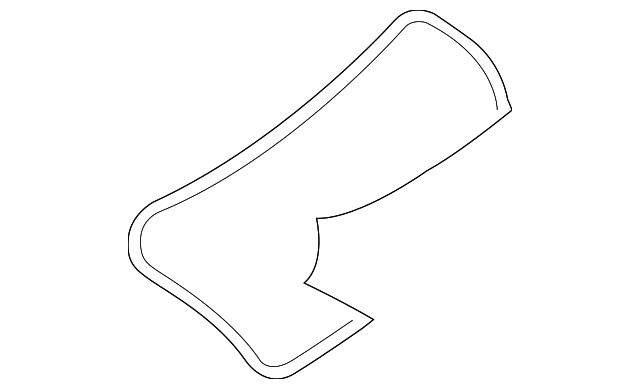 2007-2012 Nissan Altima Weatherstrip 84830-JA000 | Temecula Nissan Parts