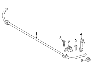 Genuine BMW 33-50-6-862-865 | Stabilizer Link | FREE Shipping on Most ...